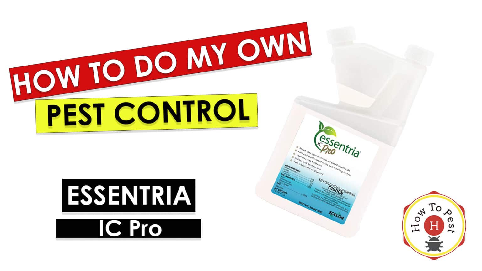 Essentria IC Pro Insecticide Concentrate | How To Pest |Free Shipping
