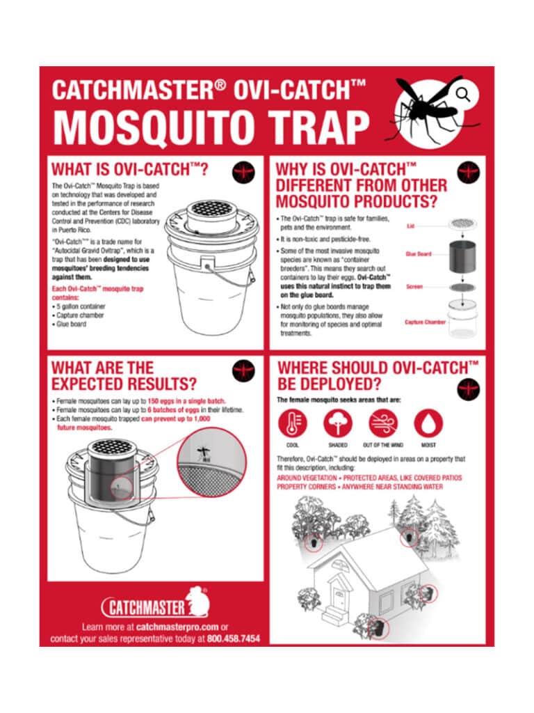 Ovi-Catch AGO Mosquito Traps | How To Pest |Free Shipping