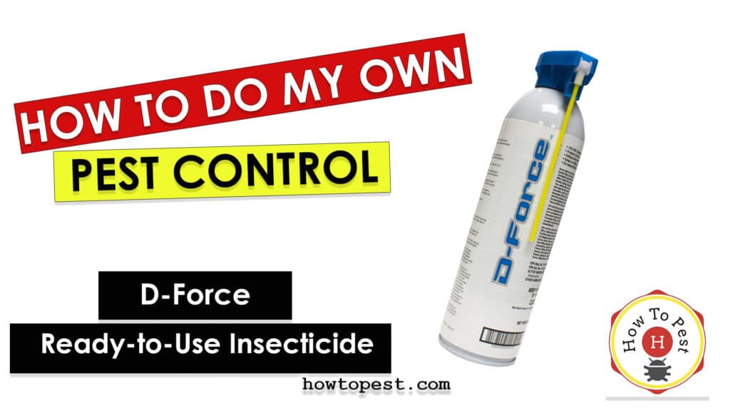 D-Force Insecticide - How To Pest -Free Shipping