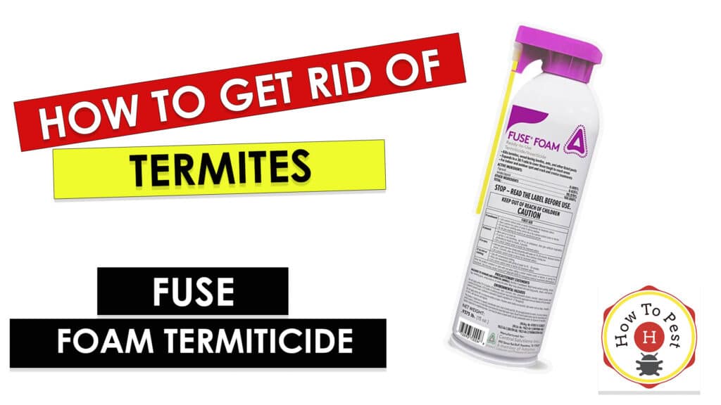 FUSE Foam Termiticide Insecticide - How To Pest -Free Shipping